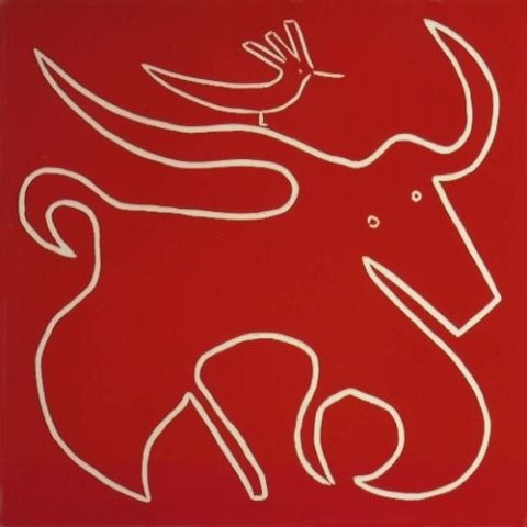 Bull and Bird | Jane Bristowe Artist